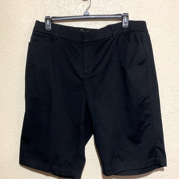 JM Collection | Shorts | Jm Collection Shorts 8w Black Stretch Cotton ...